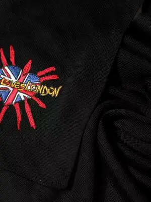 Dolce & Gabbana Dg Loves London Embroidered Scarf