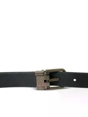 Dolce & Gabbana Leather Buckle Belt