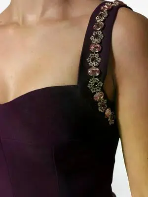 Dolce & Gabbana Embellished Mermaid Gown Maxi Dress