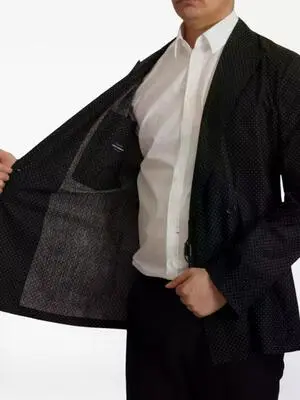 Dolce & Gabbana Polka-dot Double-breasted Blazer