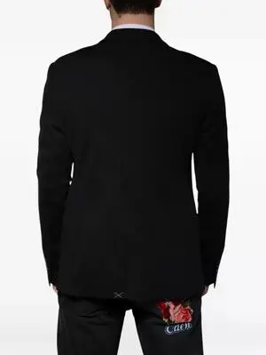 Dolce & Gabbana Embroidered Single-breasted Blazer