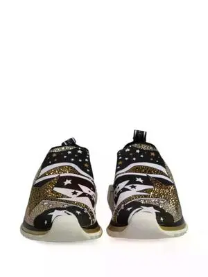 Dolce & Gabbana Sorrento Star-pattern Slip-on Sneakers