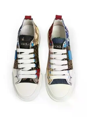 Dolce & Gabbana Patchwork Low-top Sneakers
