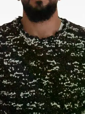 Dolce & Gabbana Fatto A Mano Speckled Sweater