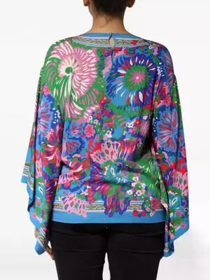 Dolce & Gabbana Floral-print Silk Top