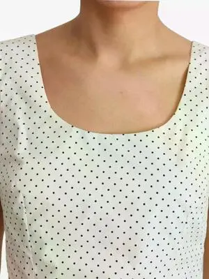 Dolce & Gabbana Polka-dot A-line Mini Dress