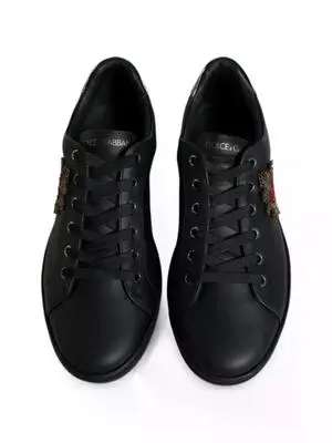 Dolce & Gabbana Sacred Heart Leather Sneakers
