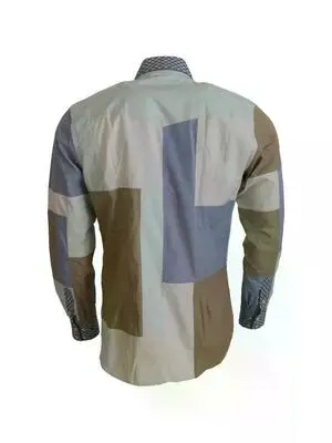 Dolce & Gabbana Patchwork Cotton Shirt
