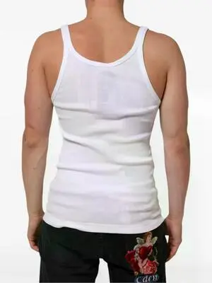Dolce & Gabbana Ribbed Sleeveless T-shirt
