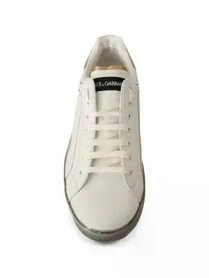 Dolce & Gabbana Portofino Leather Sneakers