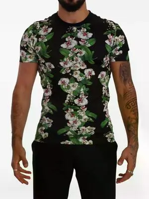 Dolce & Gabbana Orchid-print T-shirt