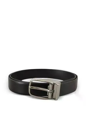 Dolce & Gabbana Buckle-fastening Leather Belt - Black