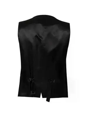 Dolce & Gabbana Button-up Wool Waistcoat