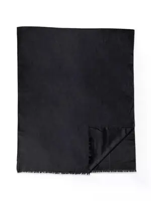 Dolce & Gabbana Crown-print Scarf - Black