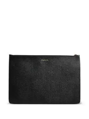Dolce & Gabbana Dgfamily Embellished Leather Clutch Bag