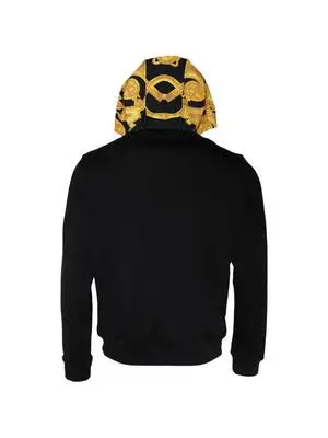 Versace Barocco-print Zip-up Hoodie