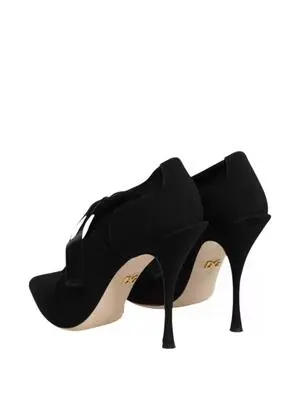 Dolce & Gabbana Lace-up Pointed-toe Stiletto Pumps