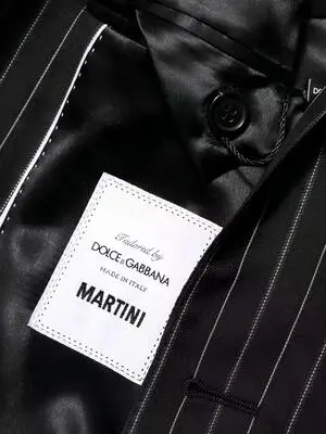 Dolce & Gabbana Martini Pinstripe Blazer