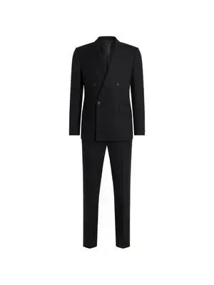 Dolce & Gabbana Double-breasted Sicilia-fit Suit - Black