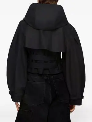 GANNI Double-belt Hooded Jacket