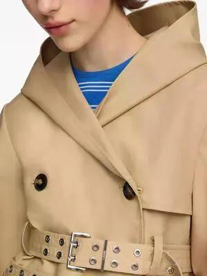 GANNI Double-breasted Cropped Jacket