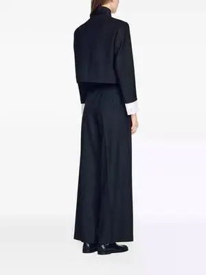 Sandro Short Jacket With Standing Collar
