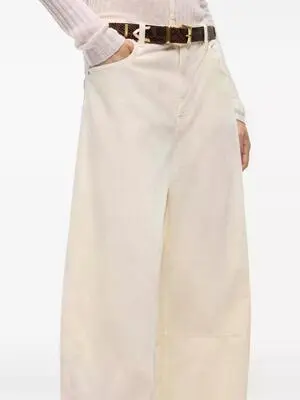 Pinko Corduroy Wide-leg Trousers