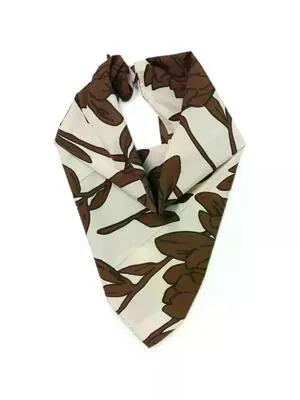 Brunello Cucinelli Floral-print Pocket Square
