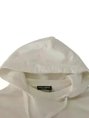 Dolce & Gabbana Logo-embroidered Drawstring Hoodie
