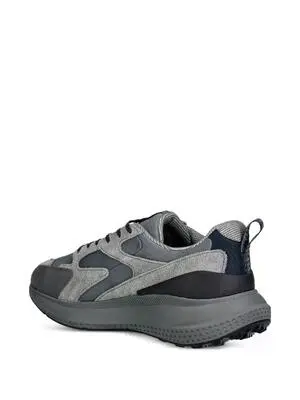 Lacoste L003 Evo Panelled Mesh-trim Sneakers - Grey