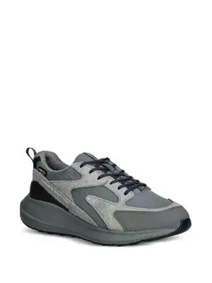 Lacoste L003 Evo Panelled Mesh-trim Sneakers - Grey