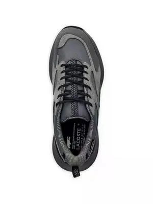 Lacoste L003 Evo Panelled Mesh-trim Sneakers - Grey