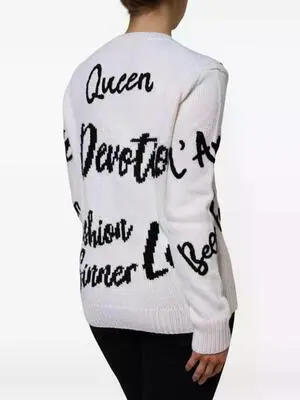 Dolce & Gabbana Intarsia-knit Long-sleeve Sweater