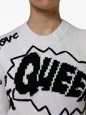 Dolce & Gabbana Intarsia-knit Long-sleeve Sweater