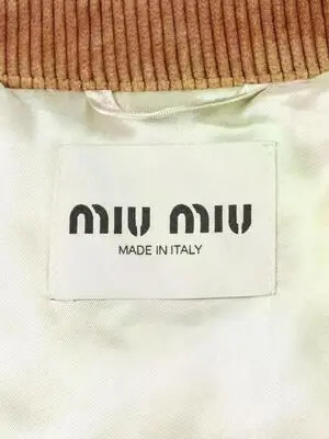 Miu Miu 2010s Corduroy-collar Denim Jacket
