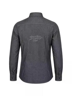 Ermanno Scervino Logo-print Denim Shirt