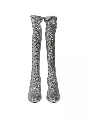 Dolce & Gabbana Sequin-embellished Boots