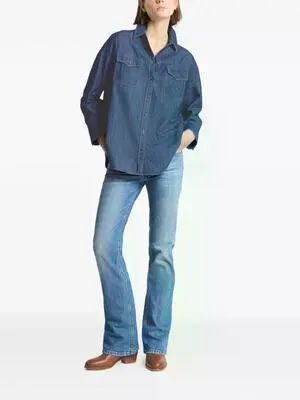 FAY Logo-embroidered Chest-pockets Shirt
