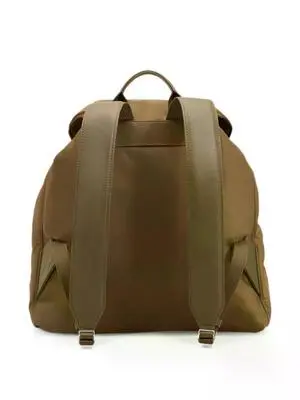 AMI Paris Nylon Marcel Flap Backpack