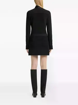 COURREGES Satin-scarf Jersey Shirt