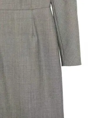 Dior Boat-neck Long-sleeve Dress
