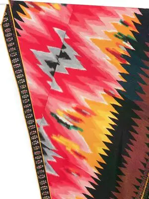 PIERRE-LOUIS MASCIA Ikat-print Scarf