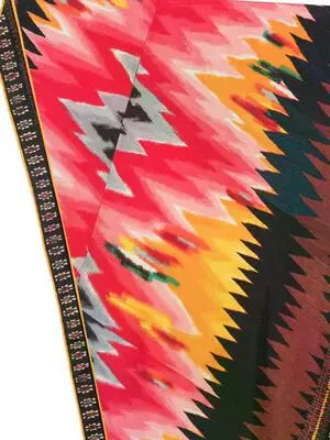 PIERRE-LOUIS MASCIA Ikat-print Scarf