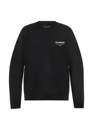 ALLSAINTS Underground Logo-print Sweatshirt - Black