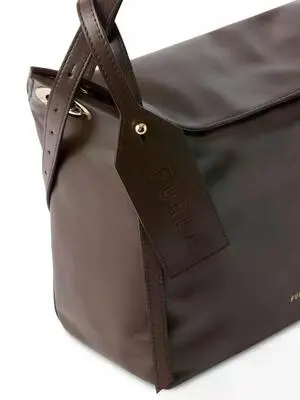Furla Logo-tag Leather Shoulder Bag
