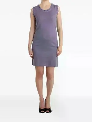 John Galliano Braided Detail A-line Mini Dress