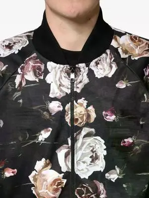 Dolce & Gabbana Floral-print Bomber Jacket