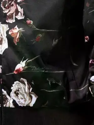 Dolce & Gabbana Floral-print Bomber Jacket