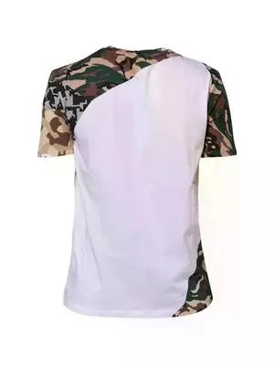 Dolce & Gabbana Camouflage-print Star-graphic T-shirt