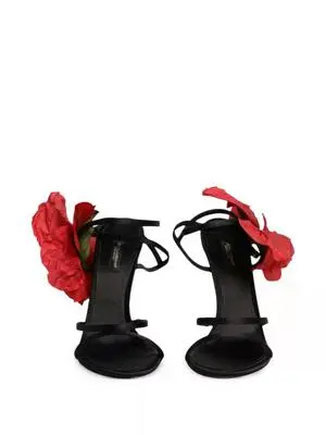 Dolce & Gabbana Floral-detail Strappy Sandals